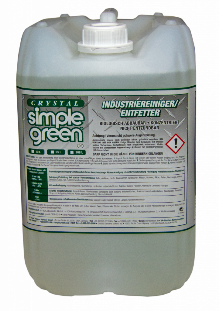 Crystal Simple Green, 10L Kanister | Ex Trade Trapp u. Partner GmbH
